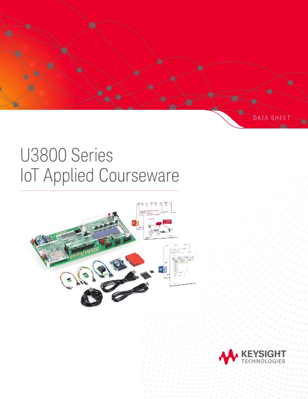 U3800 Series IoT Applied Courseware PDF Asset Page | Keysight
